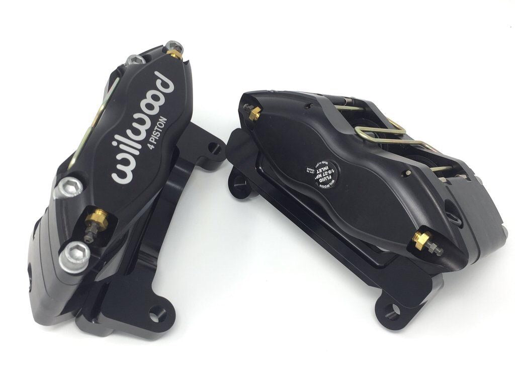 DIFtech Front Brake Caliper Brackets for FR-S BRZ w/ Wilwood Radial Mo ...